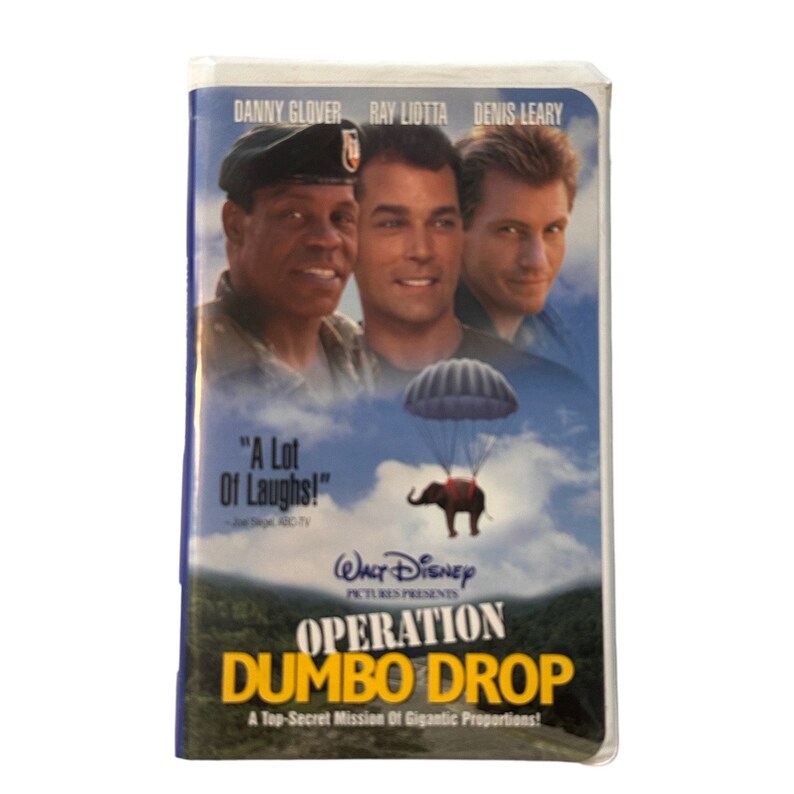 Operation Dumbo Drop Clamshell Case VHS Tape - Etsy