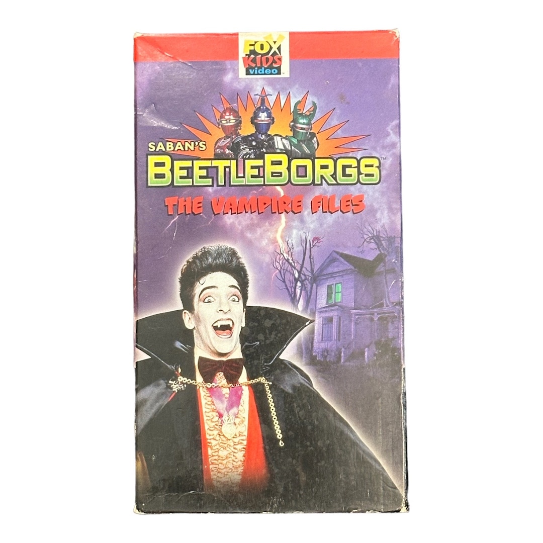Sabans Beetleborgs: the Vampire Files VHS Tape - Etsy