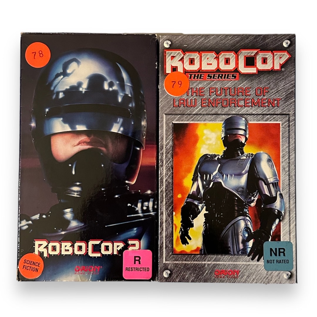 Robocop VHS Tape Bundle - Etsy