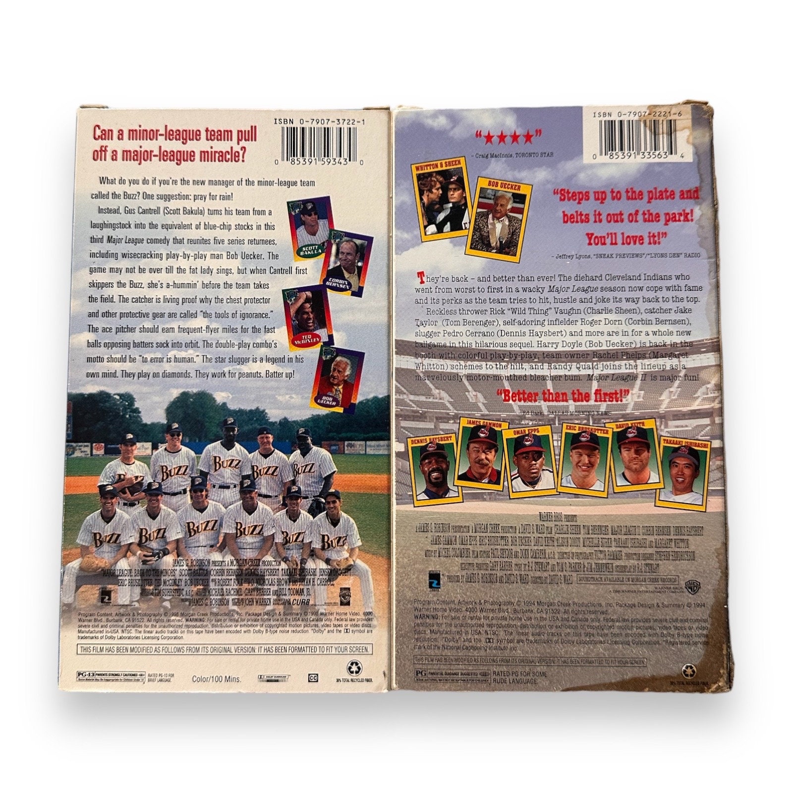 Major League VHS Tape Bundle - Etsy
