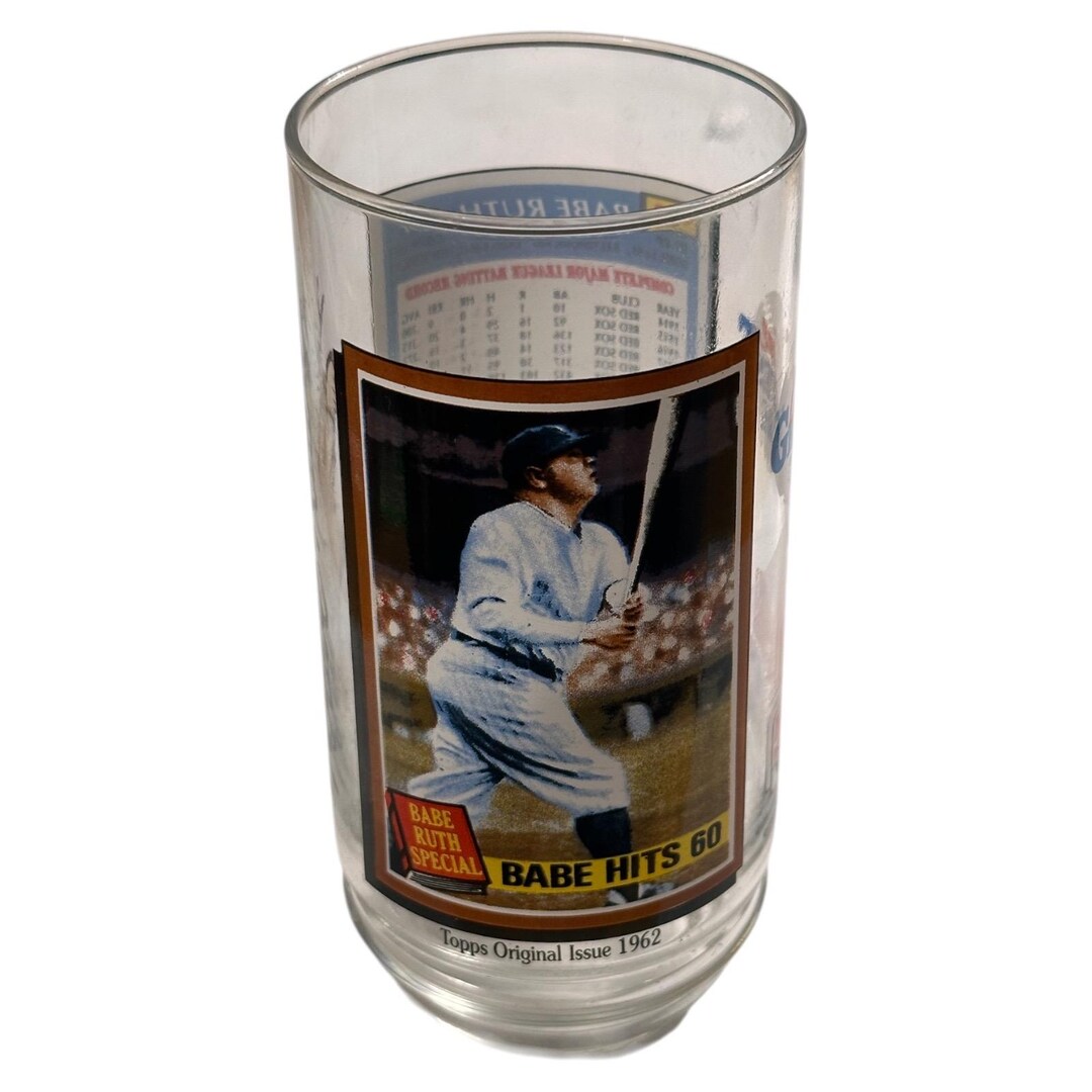 Mcdonald’s 1993 Babe Ruth Special Drinking Glass - Etsy
