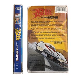Speed Racer: the Movie Clamshell Case VHS Tape - Etsy