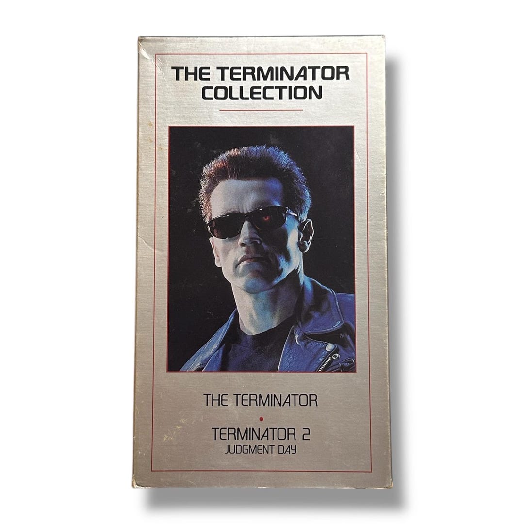 The Terminator Collection VHS Tape Set - Etsy