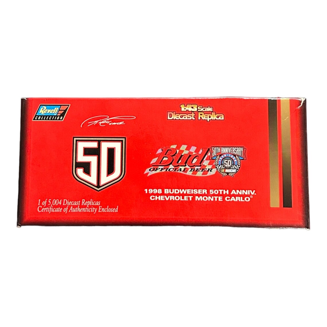 Revell 1998 Budweiser 50th Anniversary Chevrolet Monte Carlo Diecast ...