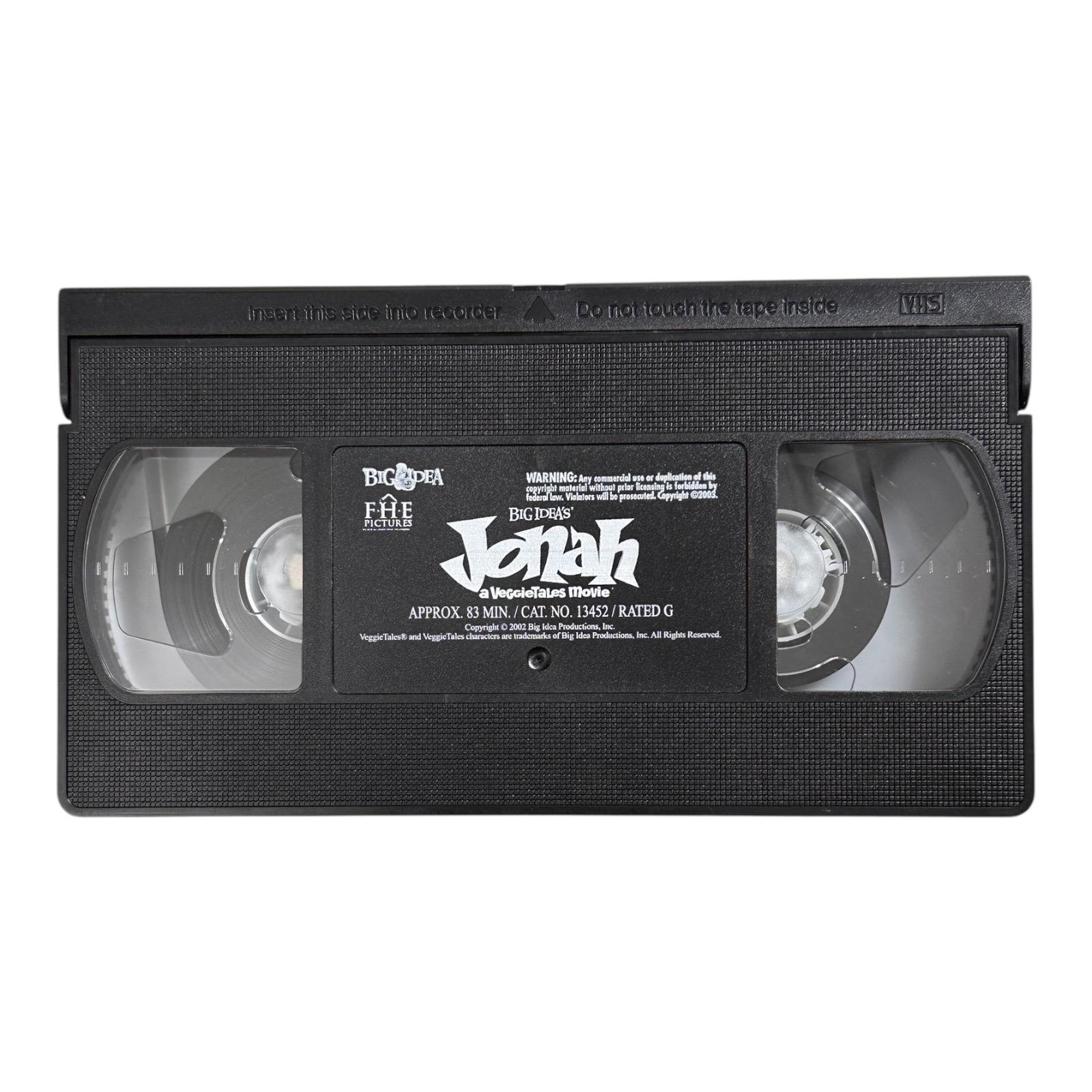Jonah: A Veggietales Movie VHS Tape - Etsy