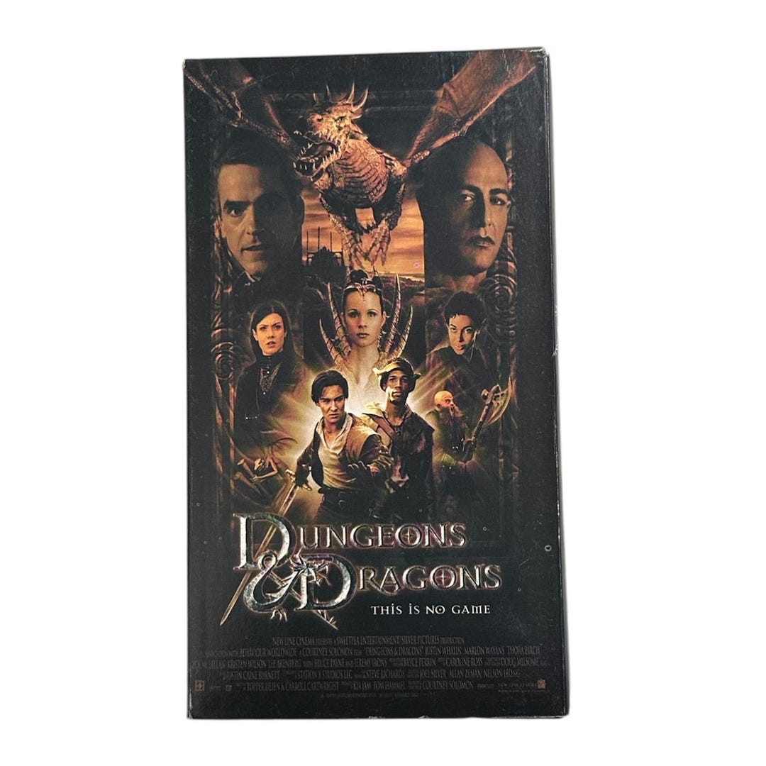 Dungeons and Dragons VHS Tape - Etsy