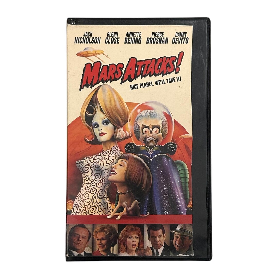 Mars Attacks Hard Case VHS Tape - Etsy