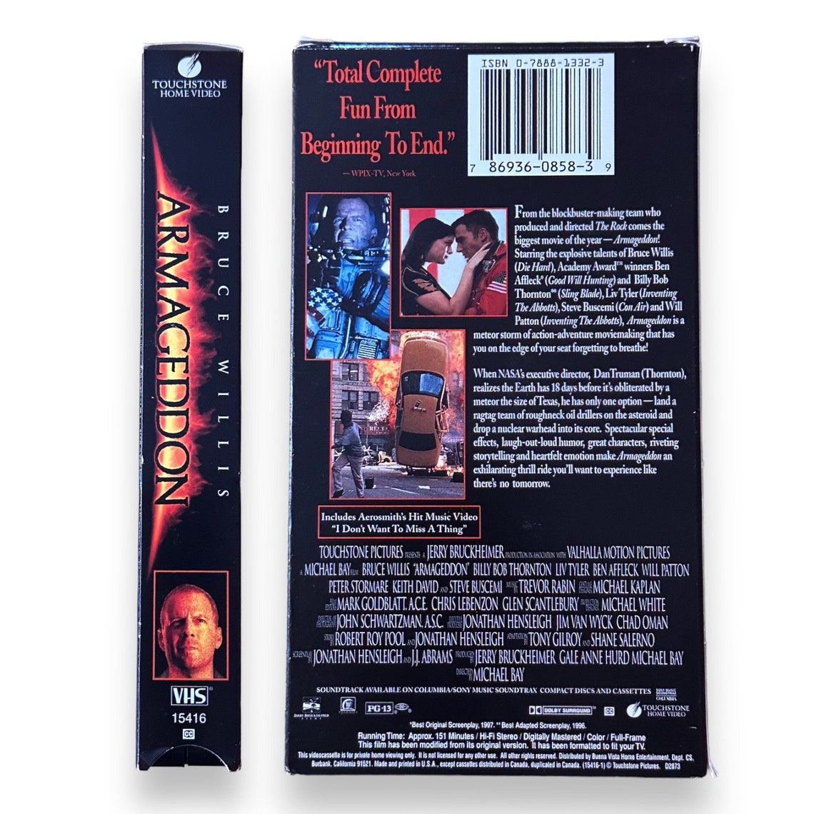 Armageddon VHS Tape - Etsy