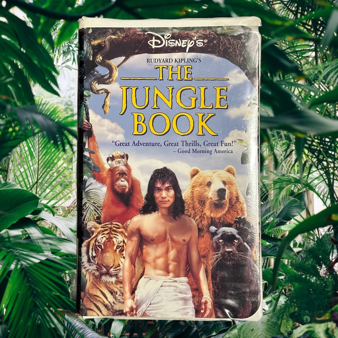 The Jungle Book 1995 Clamshell Case VHS Tape - Etsy