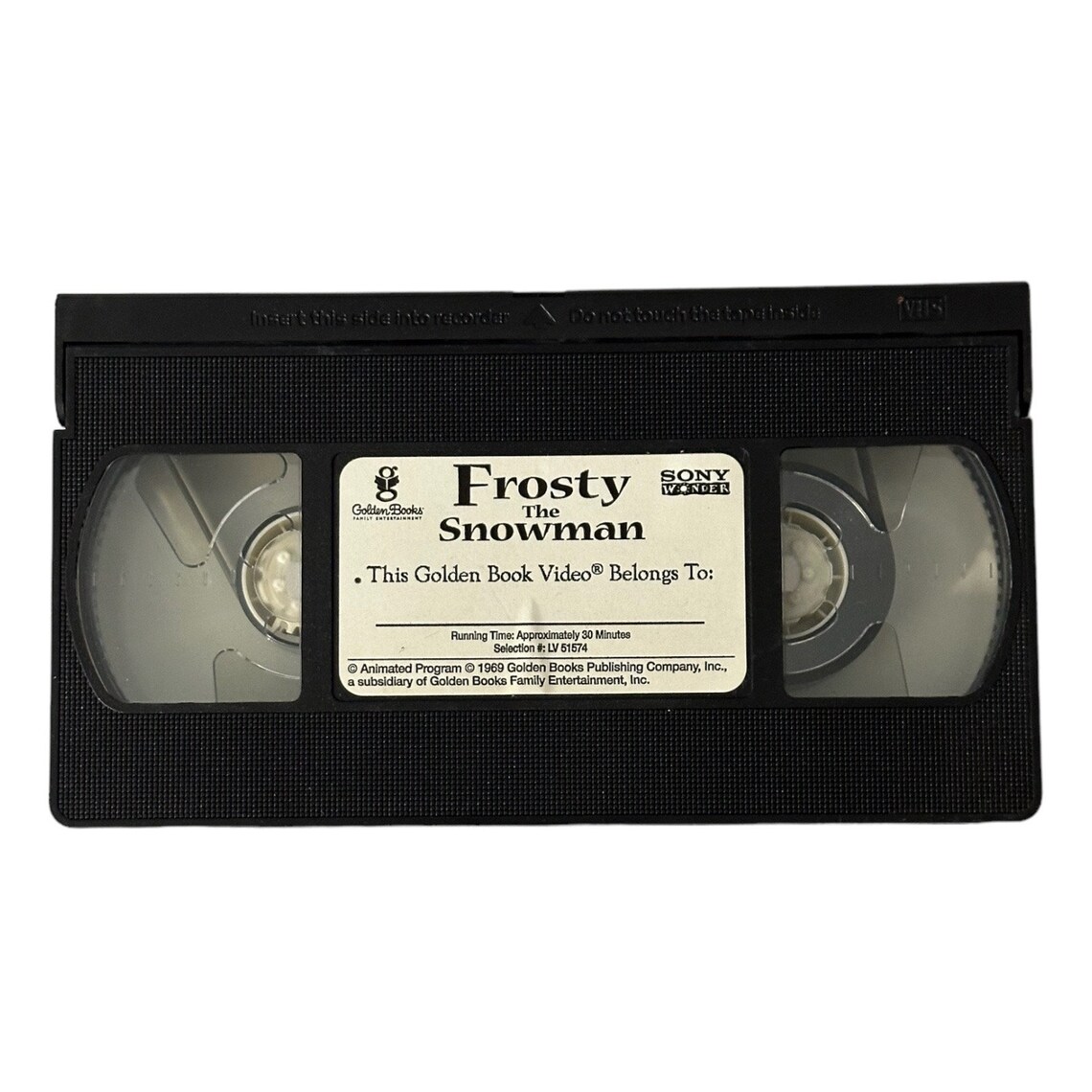 Frosty the Snowman VHS Tape - Etsy