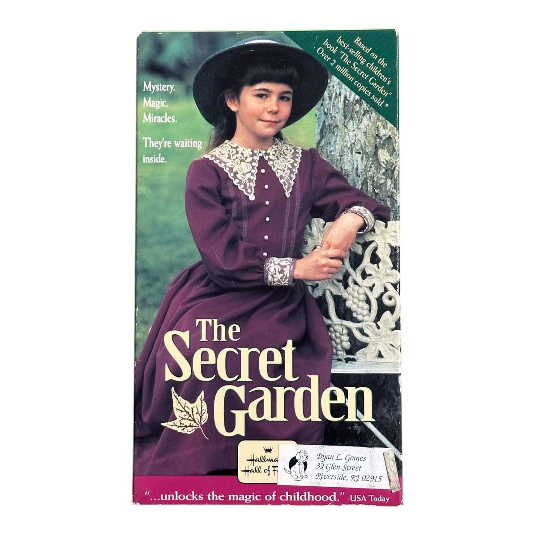 The Secret Garden VHS Tape - Etsy
