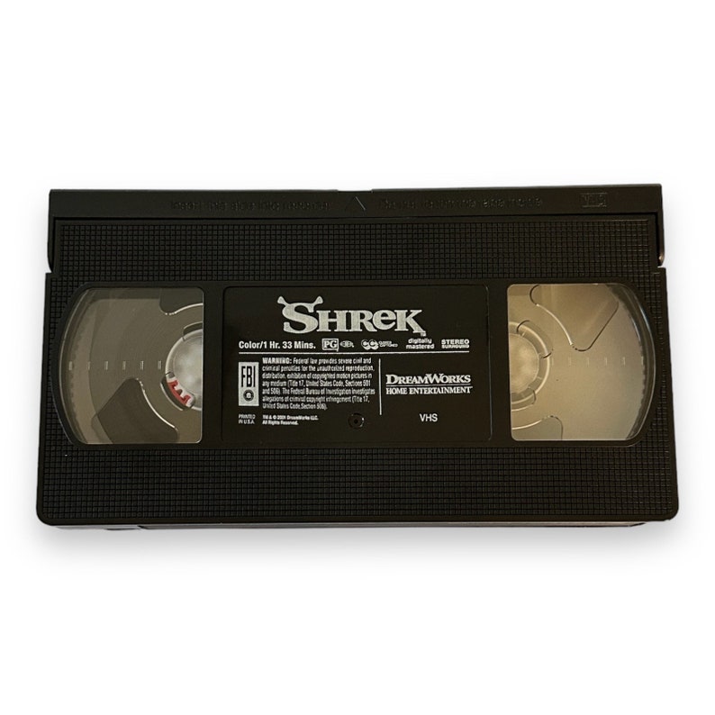 Shrek VHS Tape - Etsy