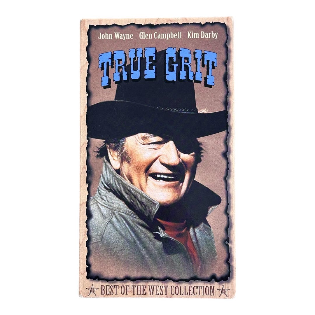 True Grit VHS Tape - Etsy