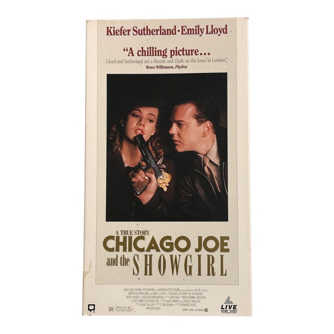 Chicago Joe and the Showgirl VHS Tape - Etsy