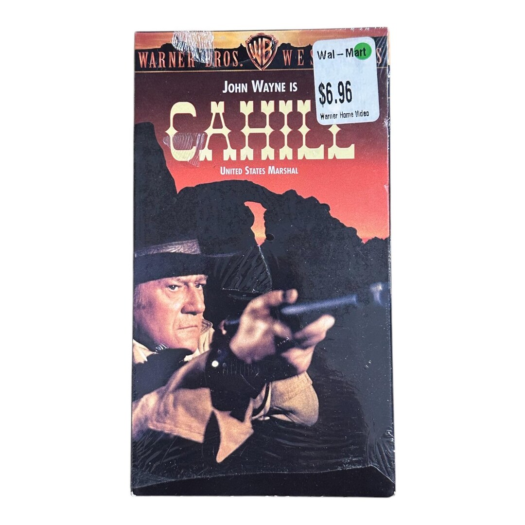 Cahill: United States Marshal VHS Tape - Etsy