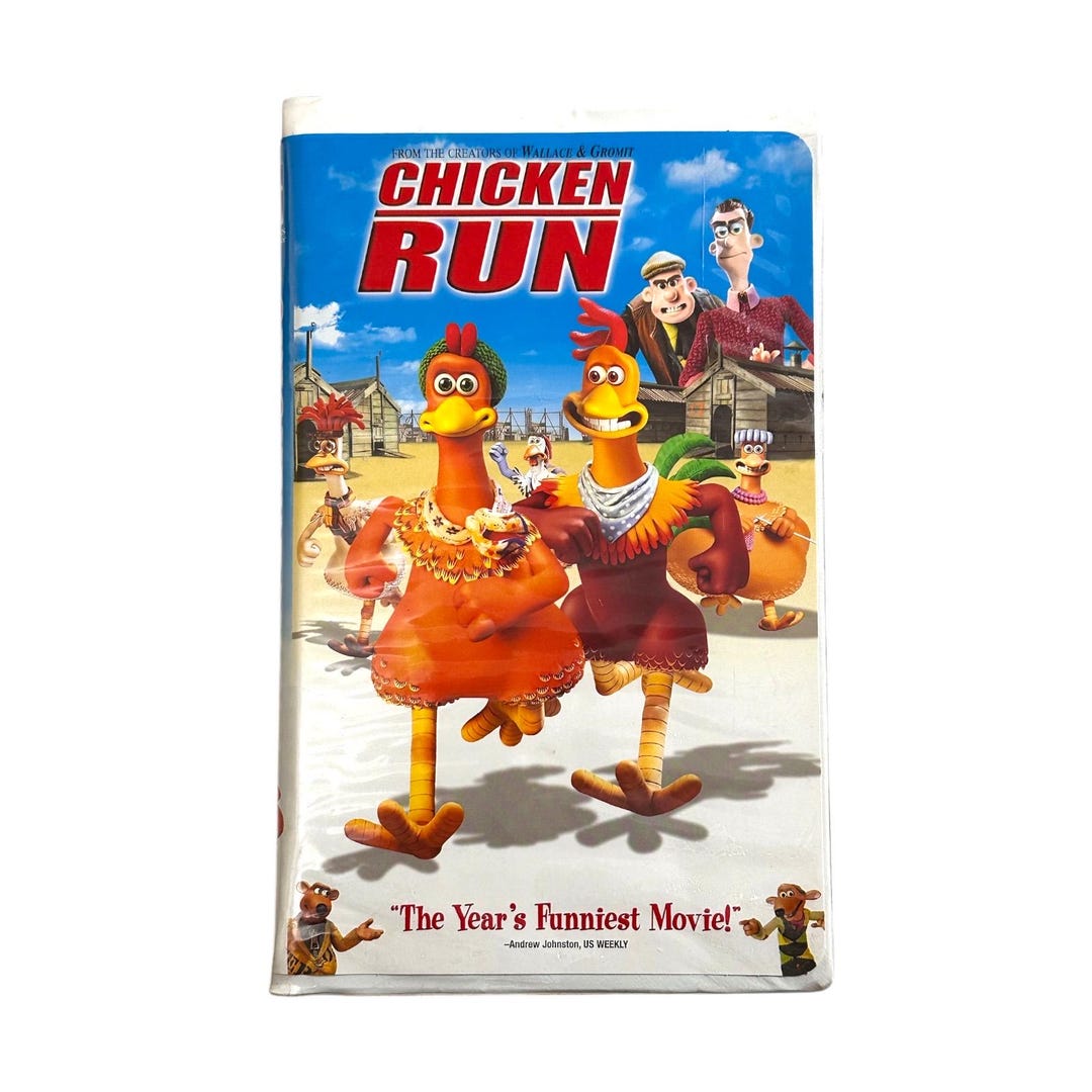 Chicken Run Clamshell Case VHS Tape - Etsy