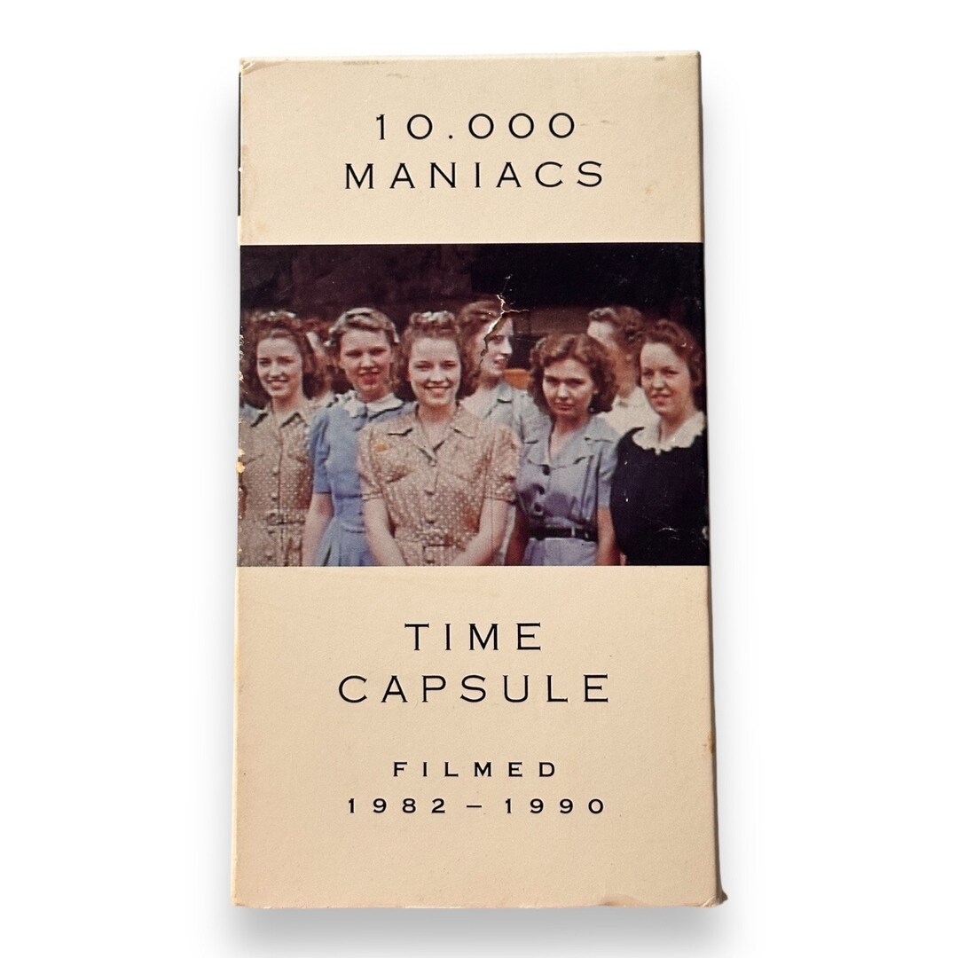 10,000 Maniacs: Time Capsule VHS Tape - Etsy