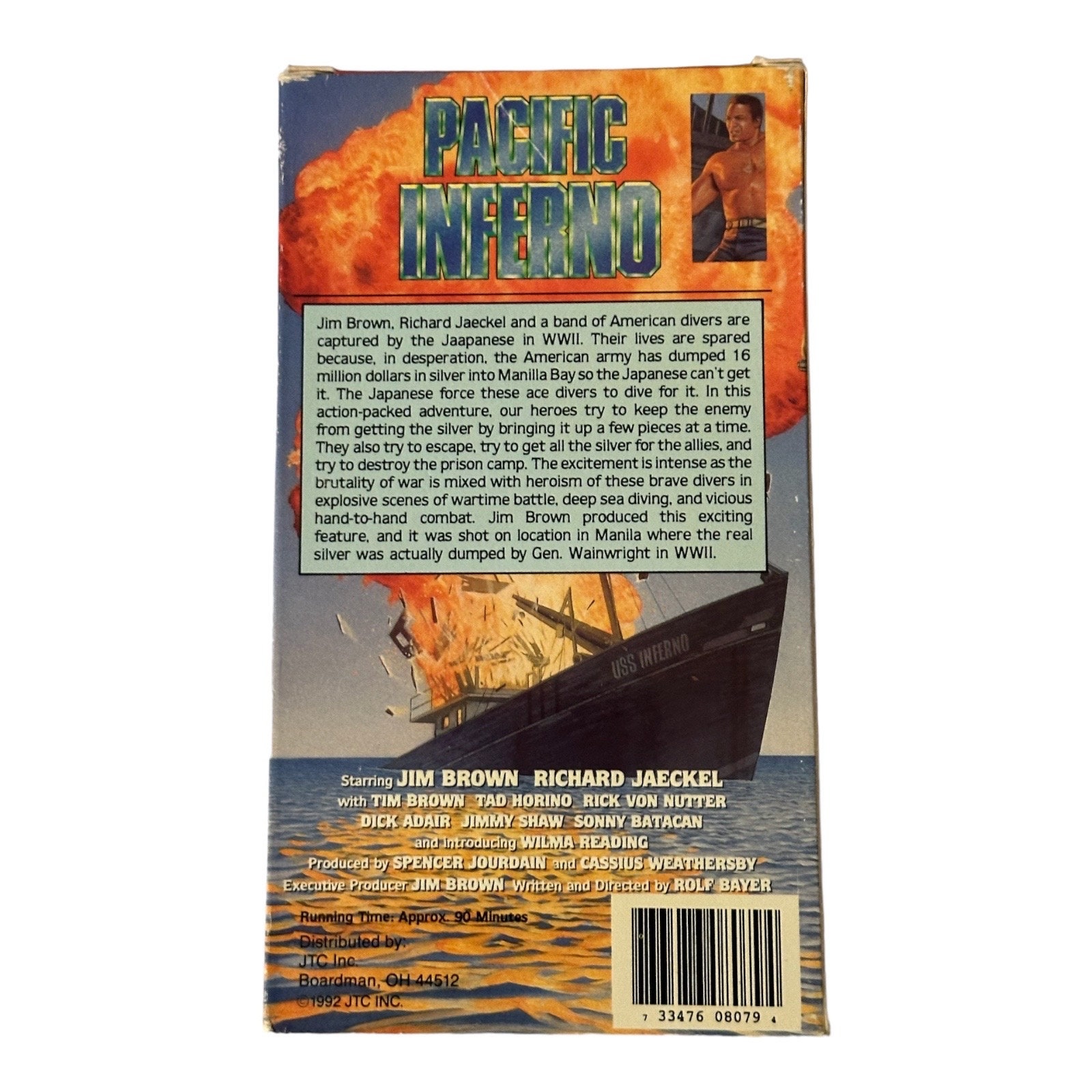 Pacific Inferno VHS Tape - Etsy