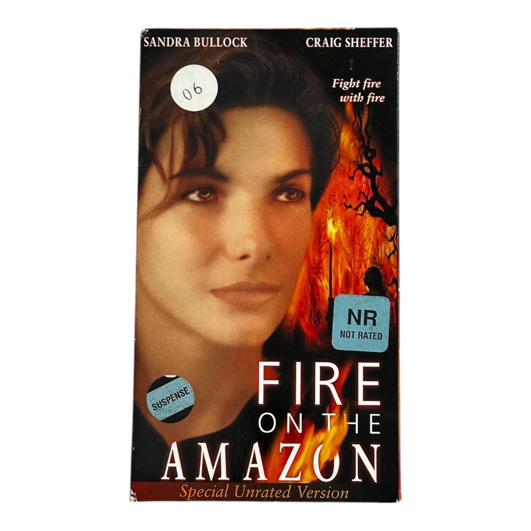 Fire on the Amazon VHS Tape - Etsy