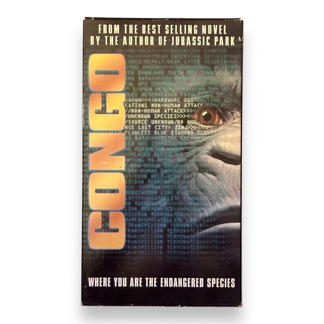 Congo VHS Tape - Etsy
