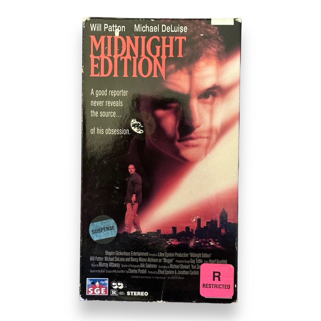 Midnight Edition VHS Tape - Etsy