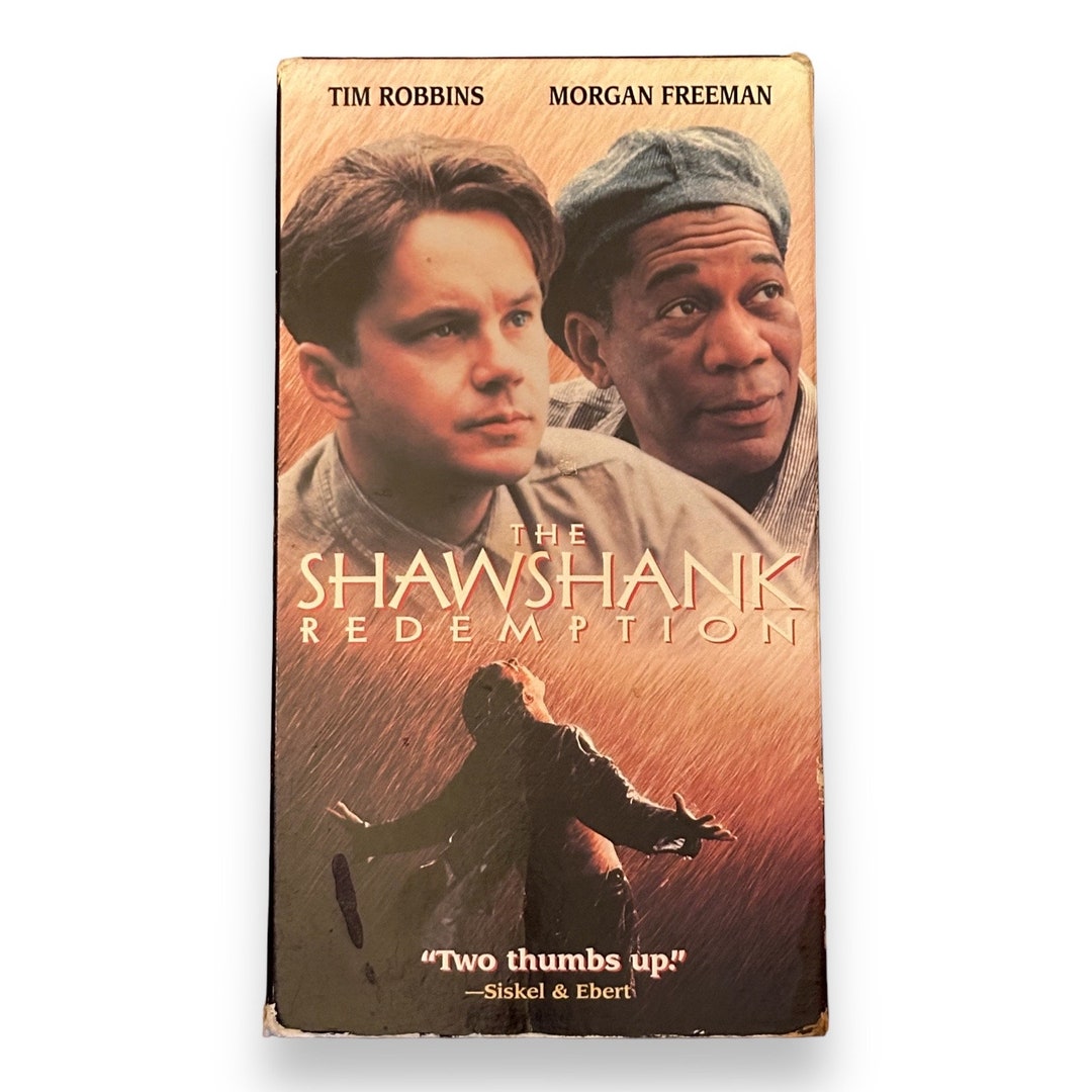 The Shawshank Redemption VHS Tape - Etsy