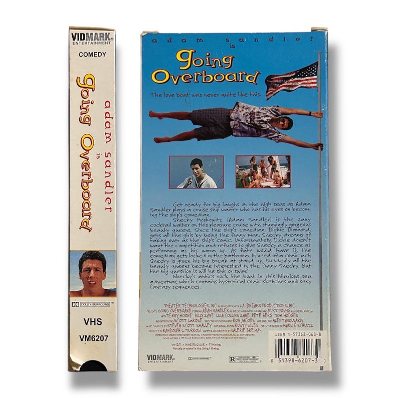 Going Overboard VHS Tape - Etsy