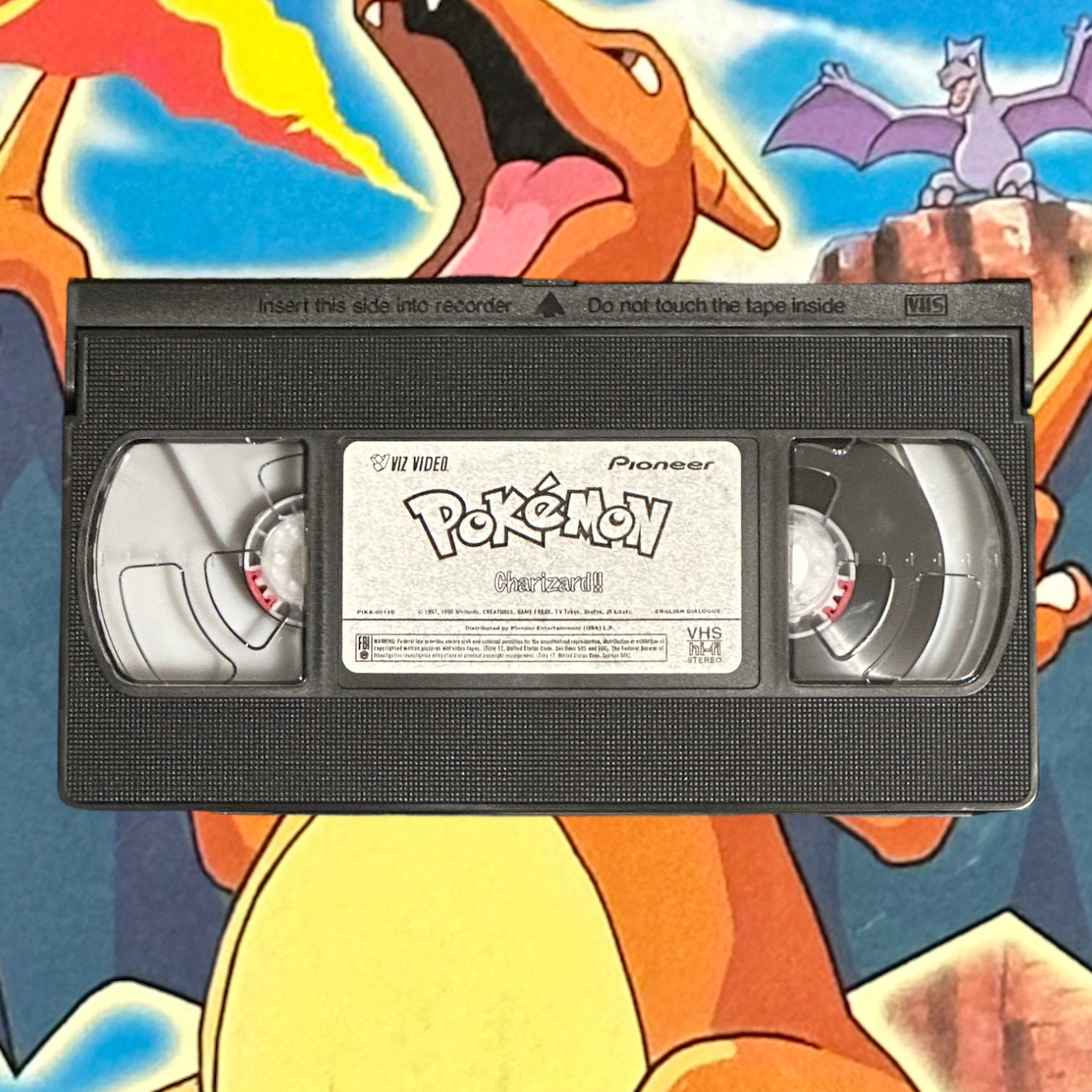 Pokémon Charizard VHS Tape - Etsy
