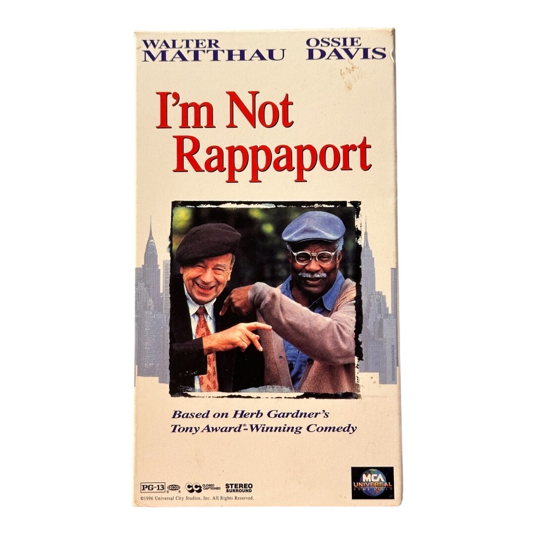 Im Not Rappaport VHS Tape - Etsy