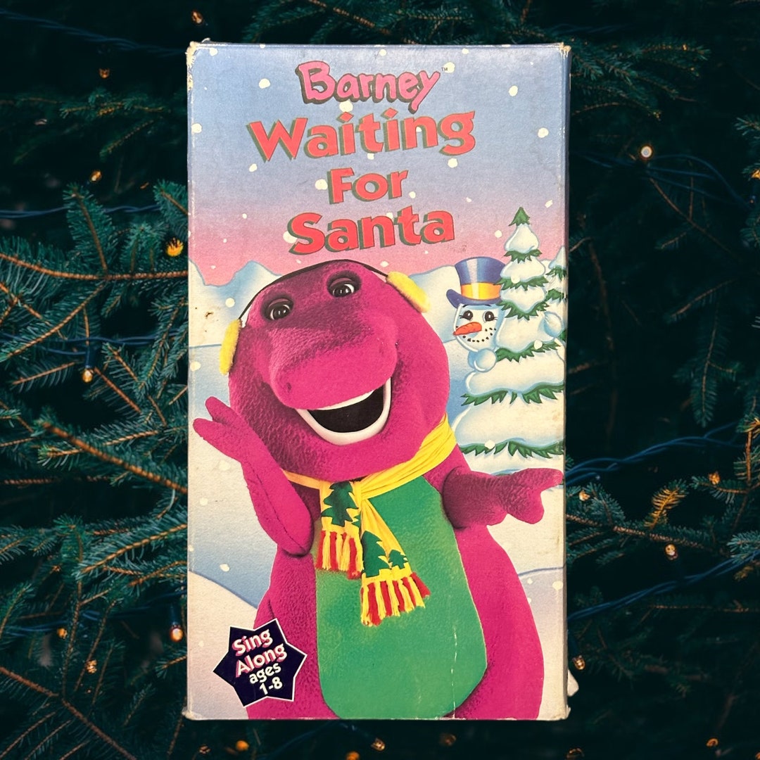 Barney: Waiting for Santa VHS Tape - Etsy
