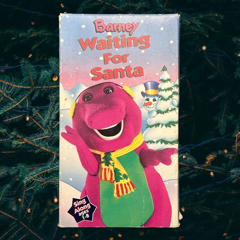 Barney: Waiting for Santa VHS Tape - Etsy
