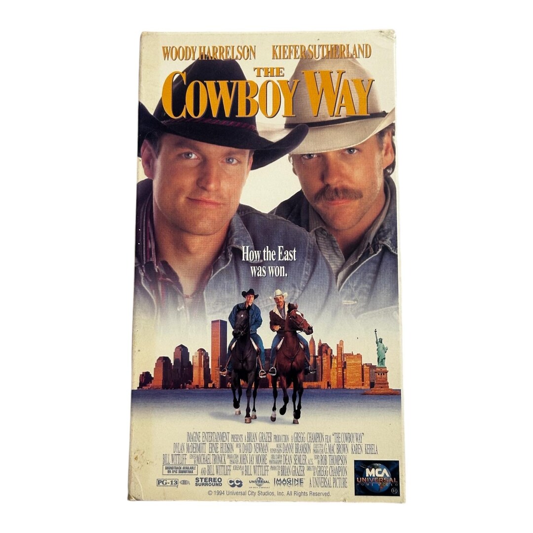 The Cowboy Way VHS Tape - Etsy