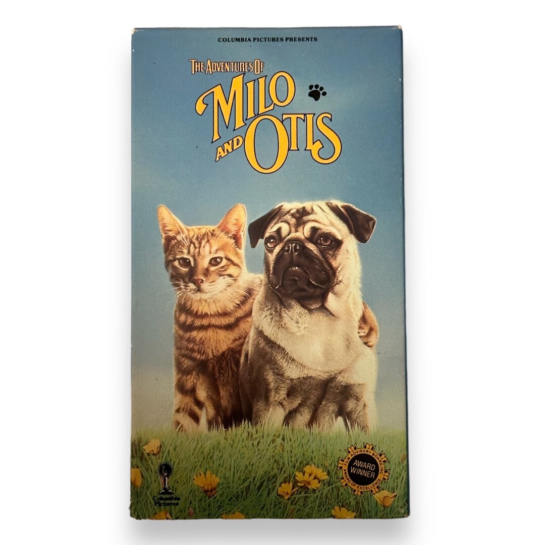 Milo and Otis VHS Tape - Etsy