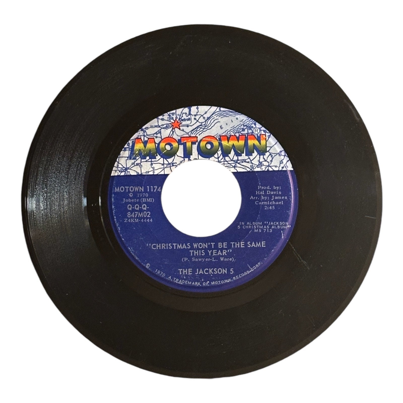 The Jackson 5: Santa Claus is Coming to Town Vinyl Record - Etsy