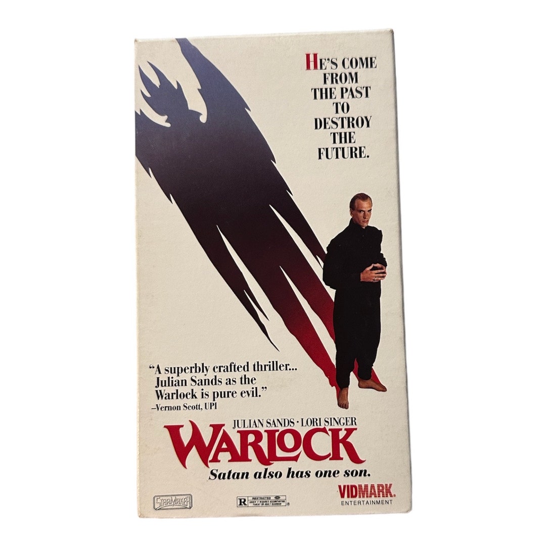 Warlock VHS Tape - Etsy