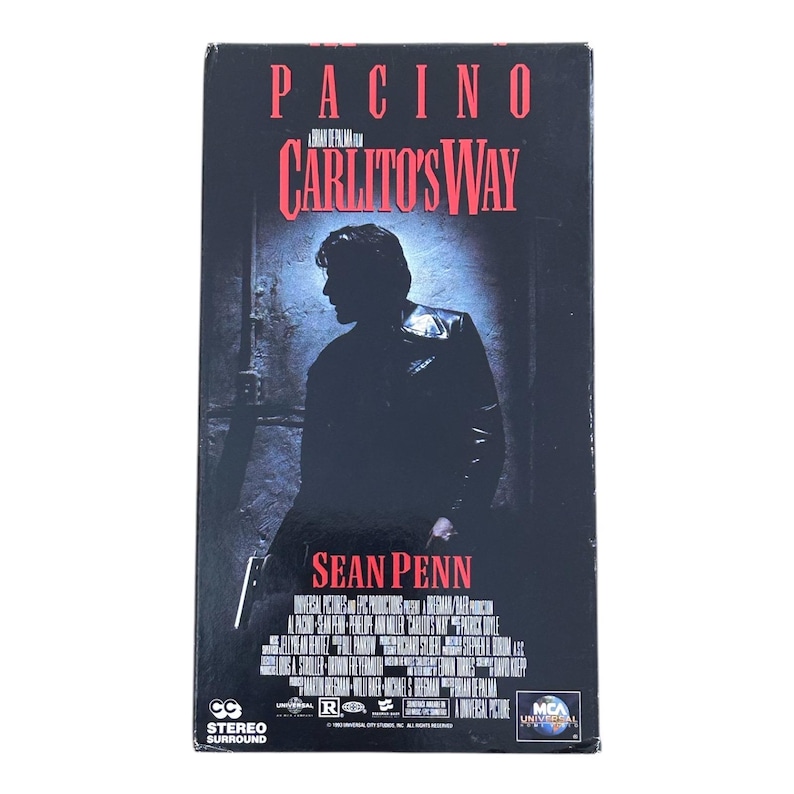 Carlito’s Way VHS Tape - Etsy
