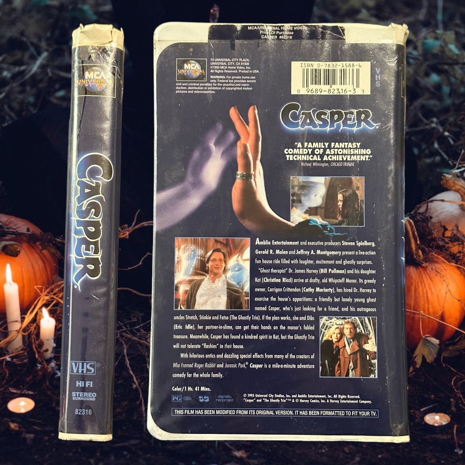 Casper 1995 Clamshell Case VHS Tape - Etsy