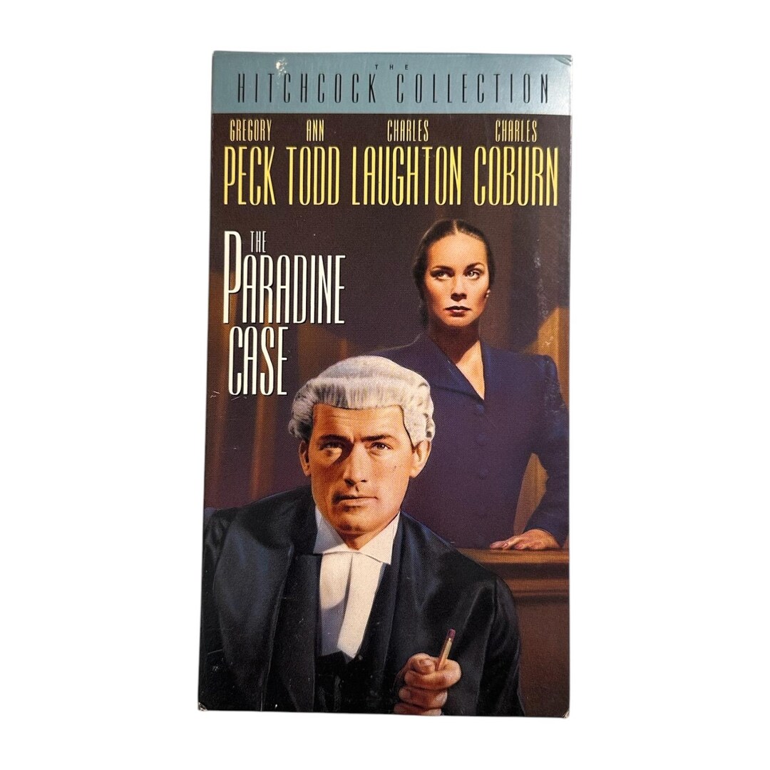 The Paradine Case VHS Tape - Etsy