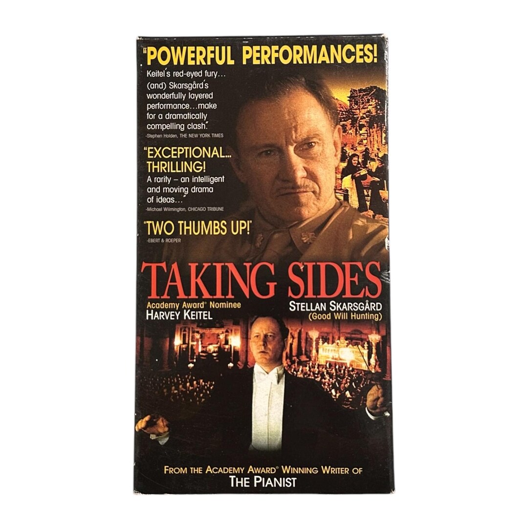 Taking Sides VHS Tape - Etsy