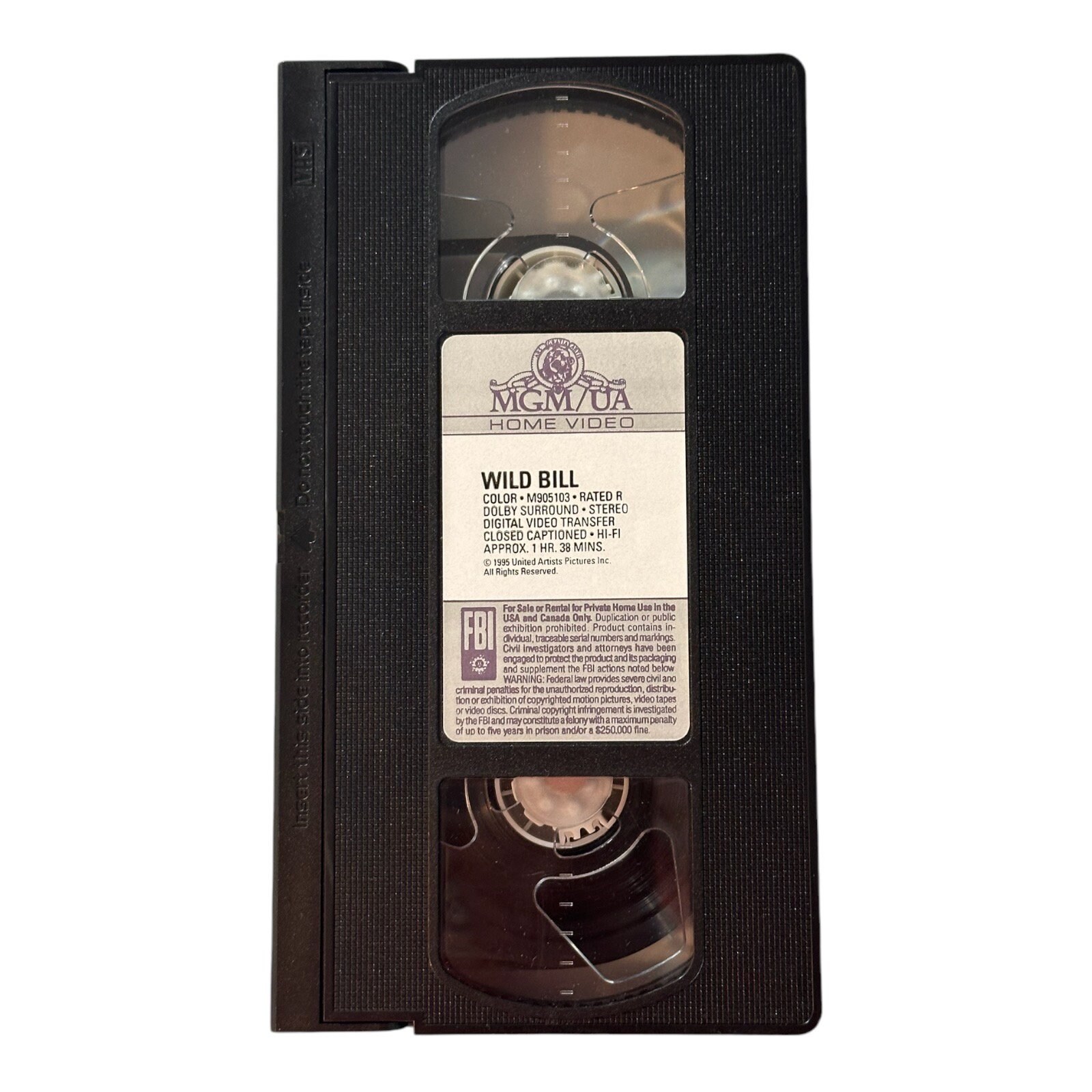Wild Bill VHS Tape - Etsy