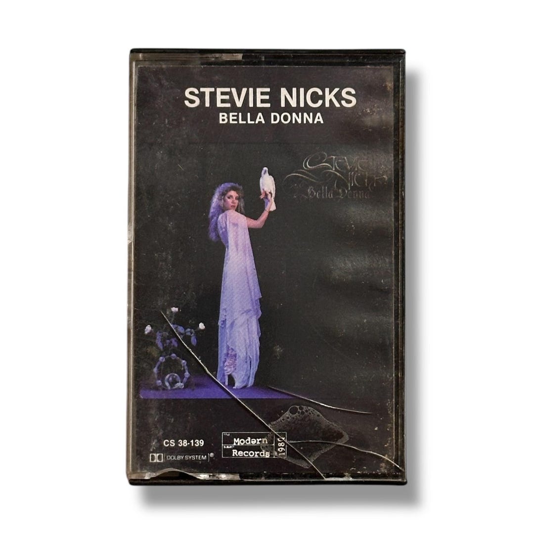 Stevie Nicks: Bella Donna Cassette Tape - Etsy