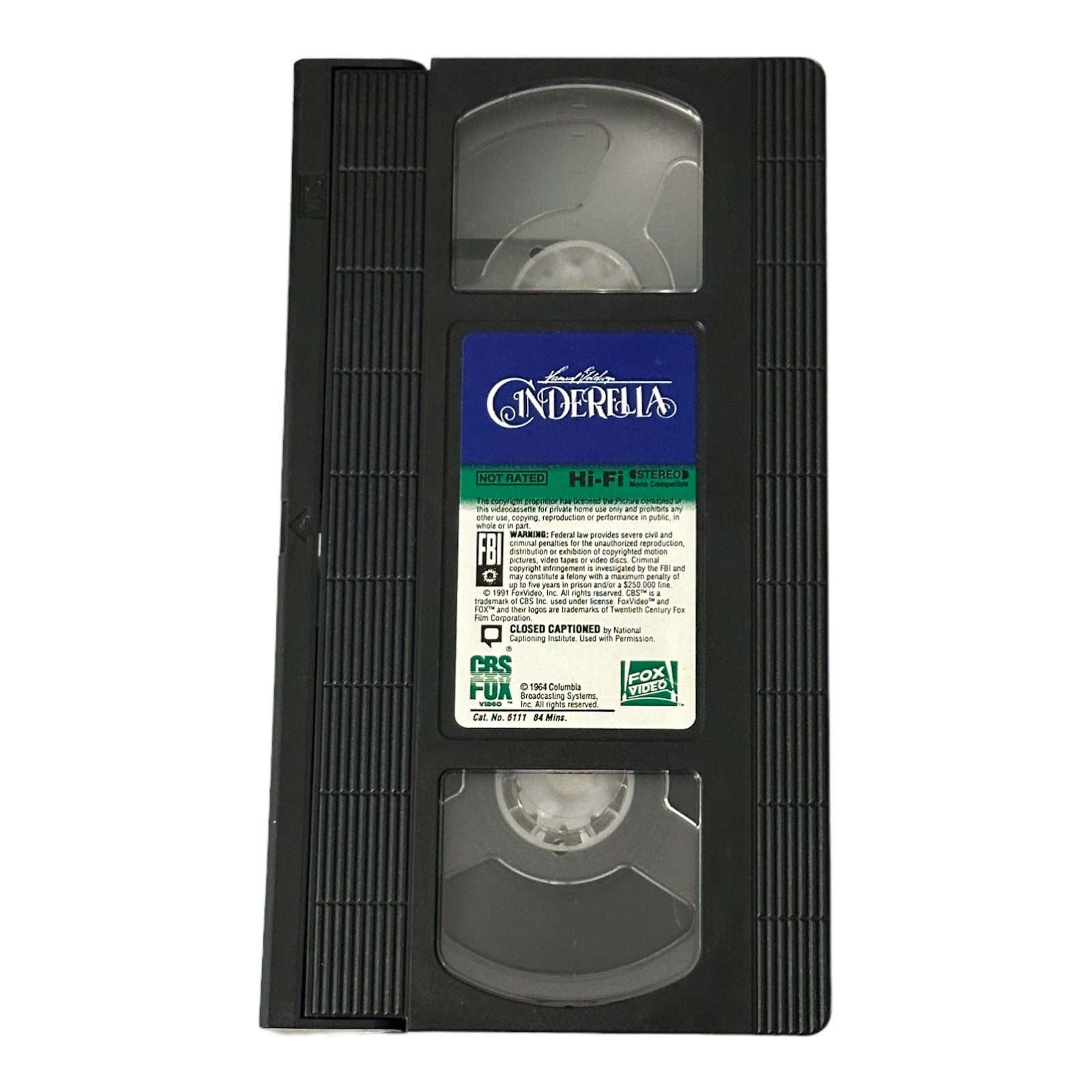 Cinderella VHS Tape - Etsy