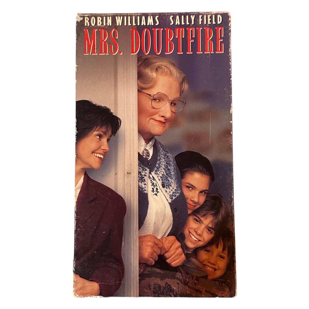 Mrs. Doubtfire VHS Tape - Etsy