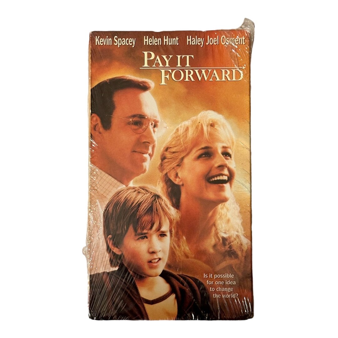Pay It Forward VHS Tape - Etsy
