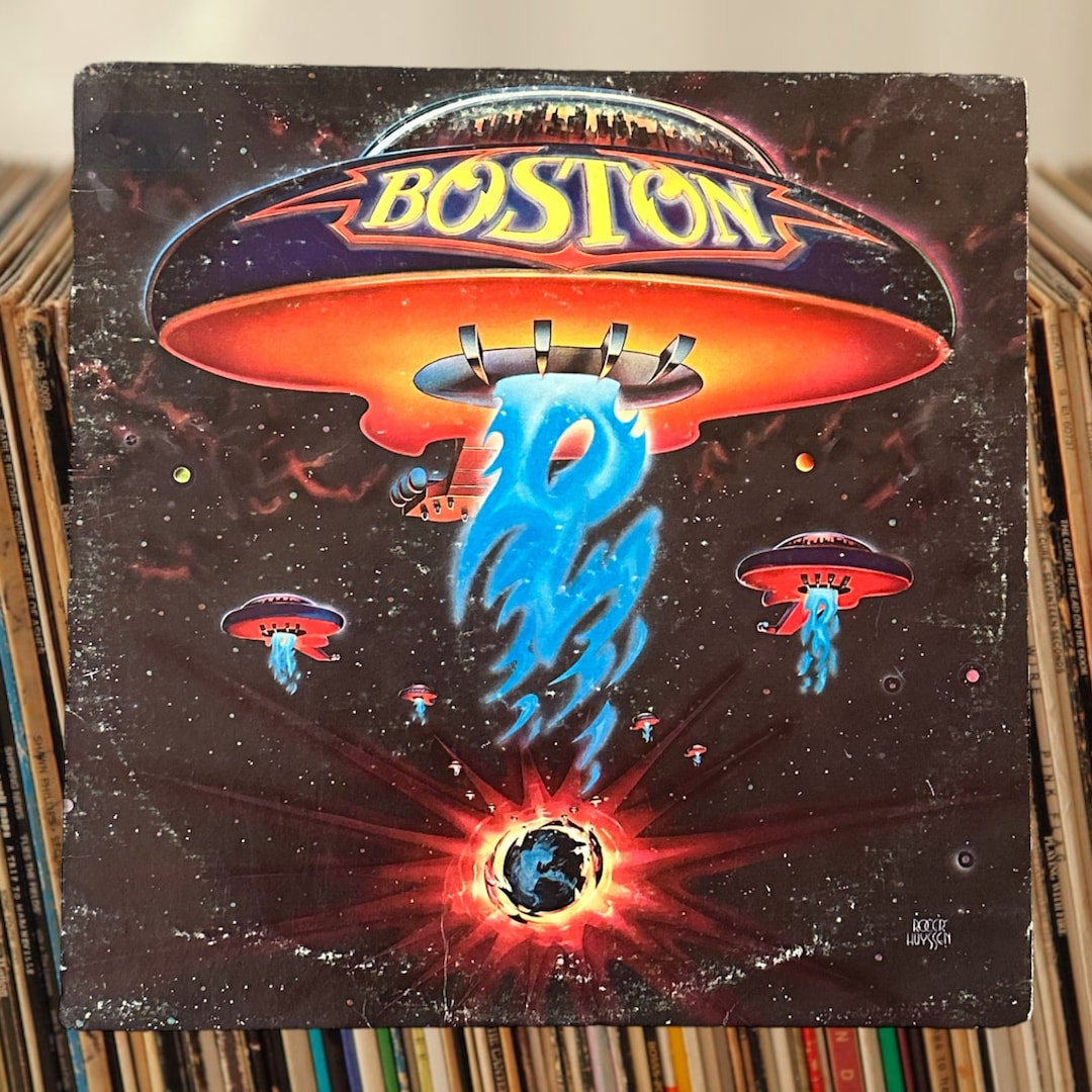 Boston 1976 Vinyl Record - Etsy