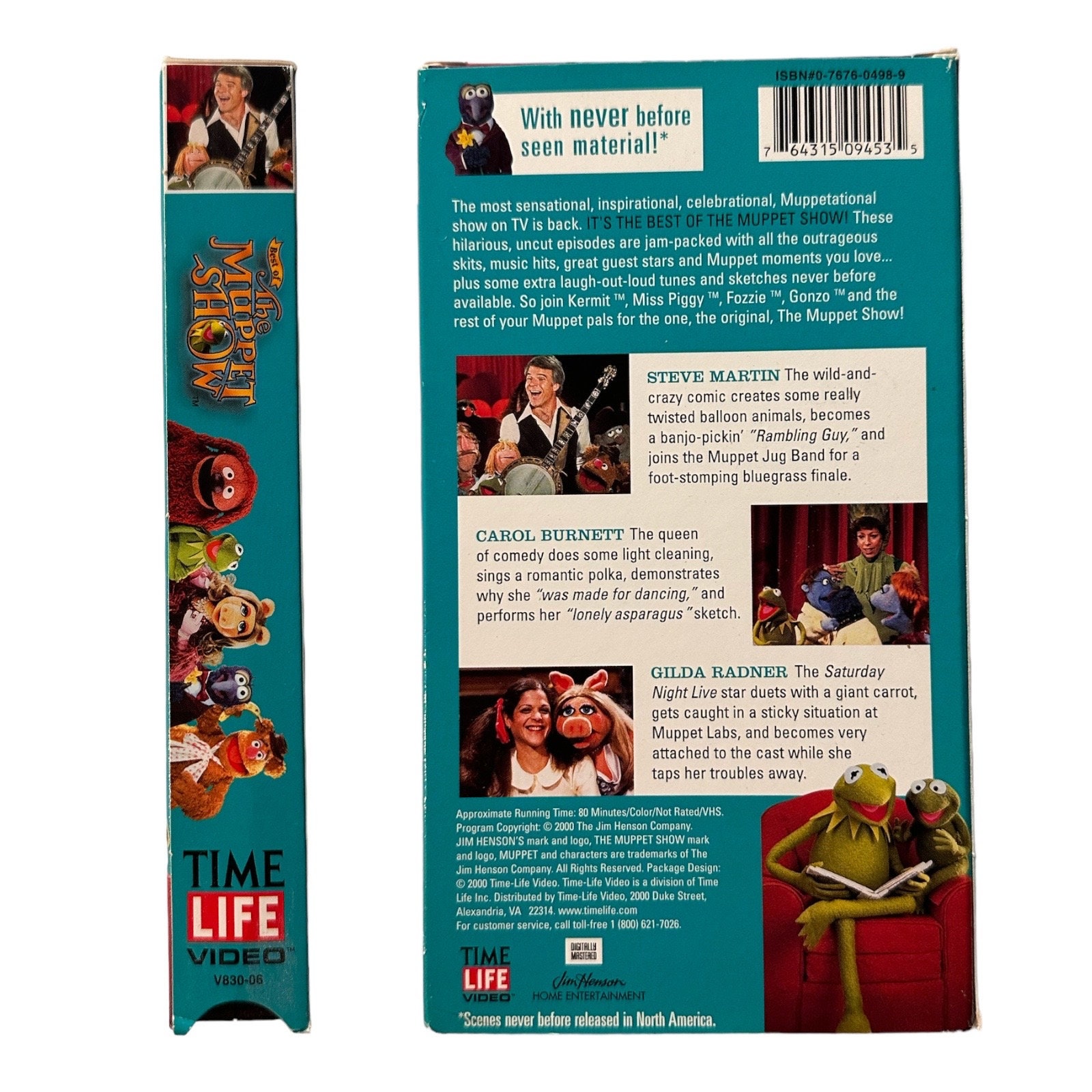 Best of the Muppet Show VHS Tape - Etsy