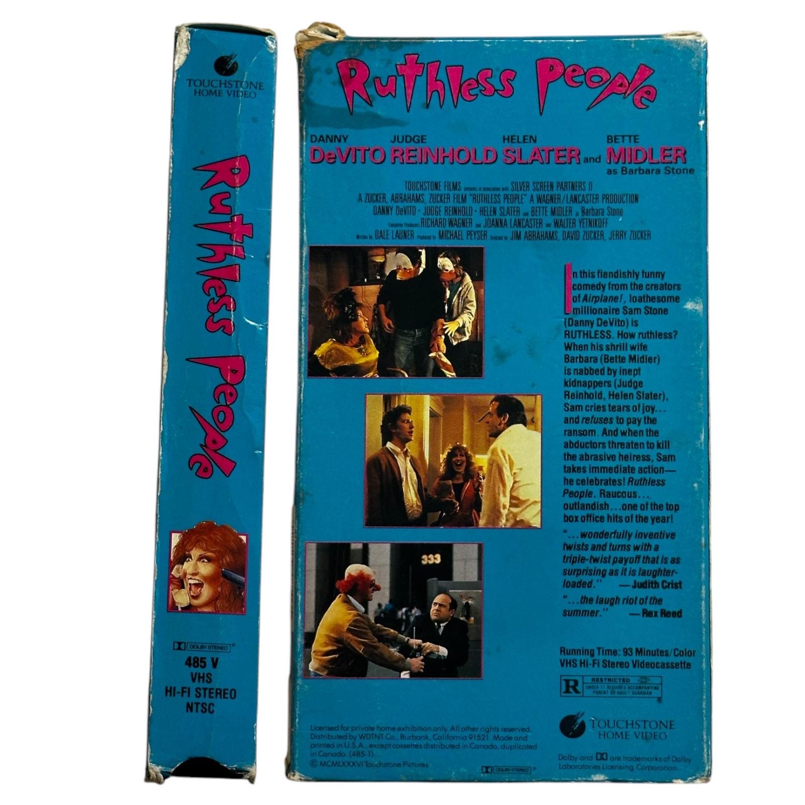 Ruthless People VHS Tape - Etsy