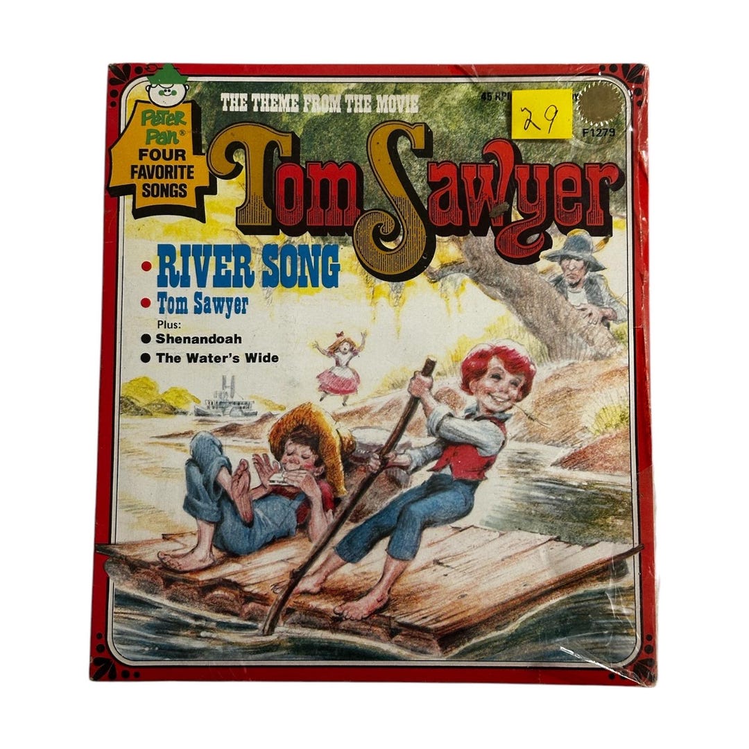 Tom Sawyer: River Song Vinyl Record - Etsy