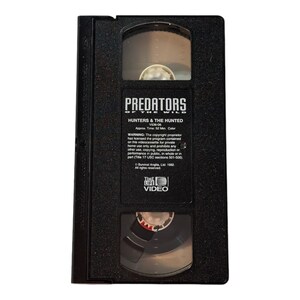 Predators: Hunters & the Hunted VHS Tape - Etsy