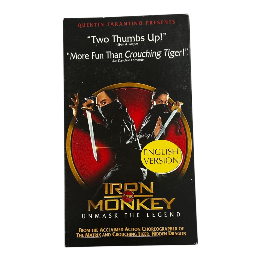 Iron Monkey VHS Tape - Etsy